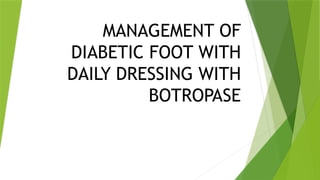 Nayab ..diabetic foot surgery postop.pptx