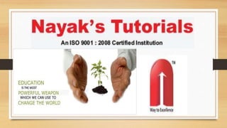 Nayak tutorials | PPTX | Non-Profit Organizations | Industries