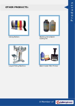 Dry Ink Batch Coder by Nayan coding-enterprises