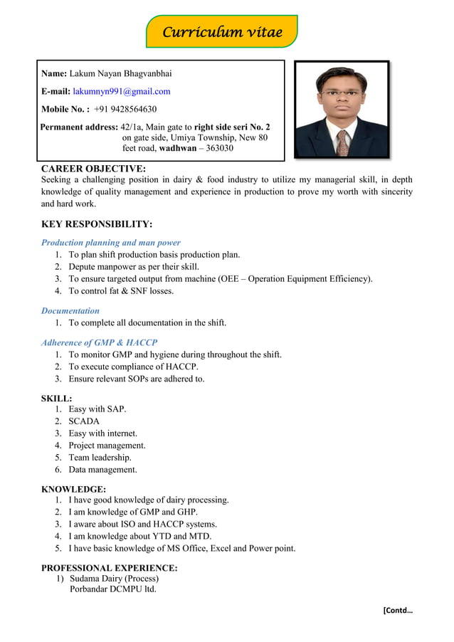 Nayan cv | PDF