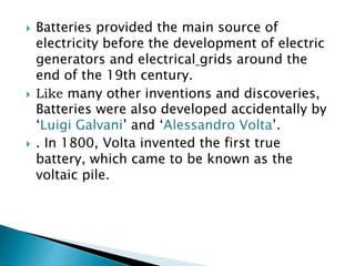 Future of Batteries | PPTX