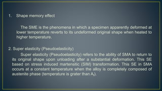 Shape Memory Alloys | PPT