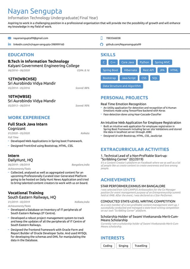 Nayan's resume (6) | PDF | Computer Software and Applications | Computing