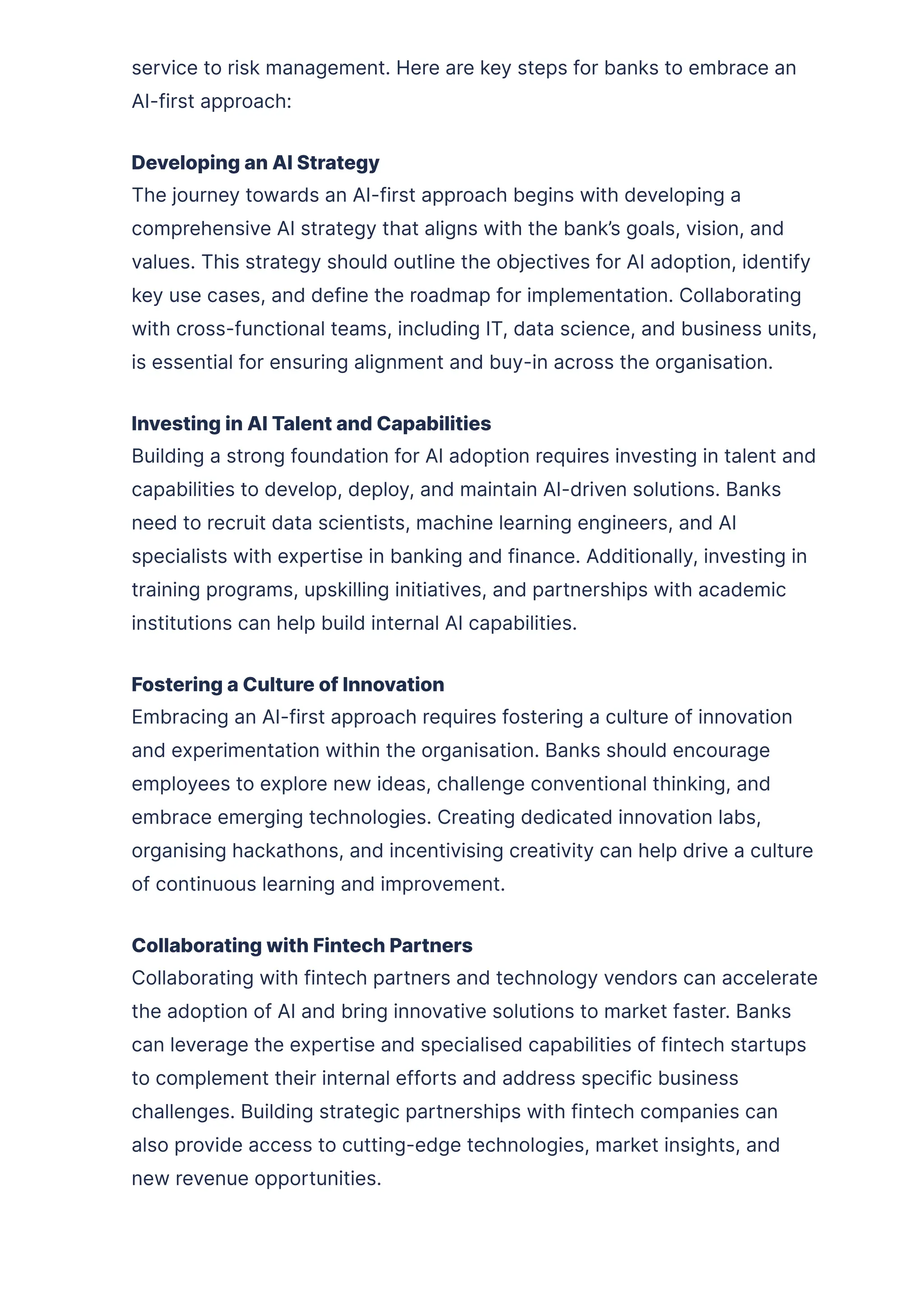 Ai In Banking Transforming Banks With Artificial Intelligence Pdf