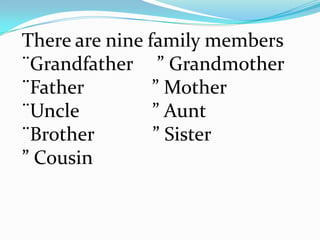 Power Point Descriptive Text | PPTX