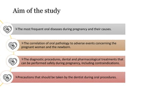 dental problem during pregnancy ........pptx