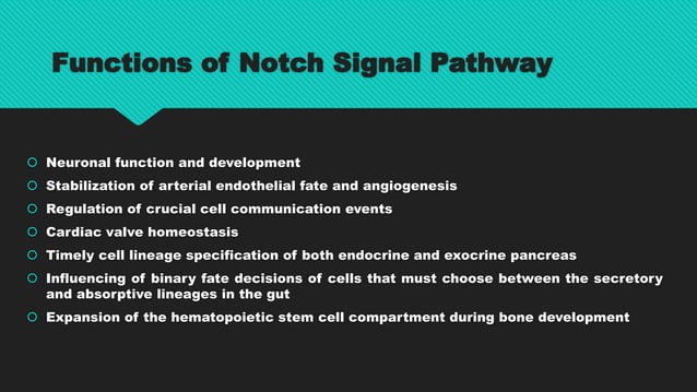 Notch signalling pathway.pptx | Biological Sciences | Science