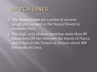 Nazca line | PPTX