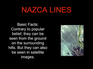 What are the Nazca Lines? What do they mean? | PPTX