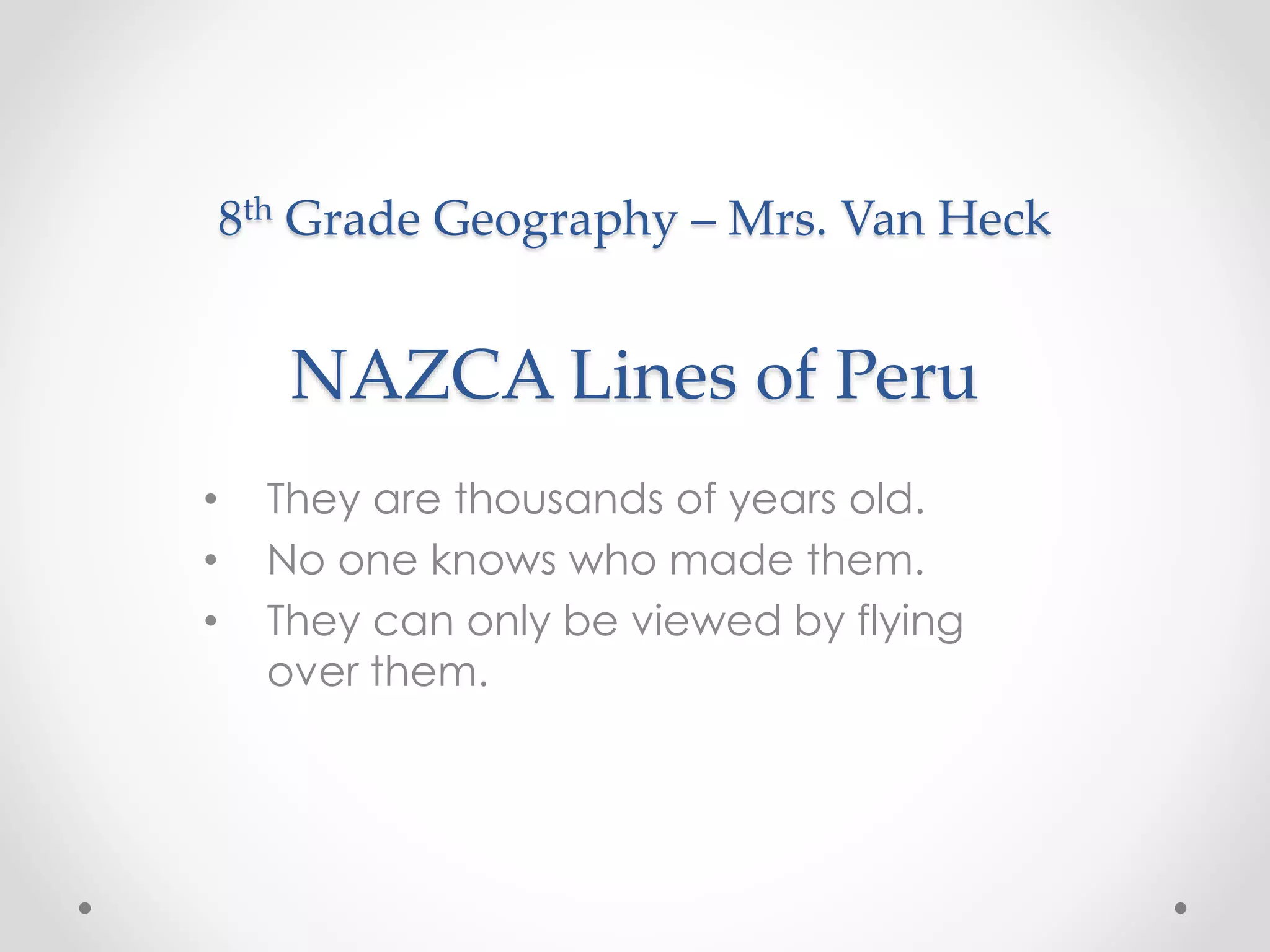 Nazca lines of Peru | PPTX