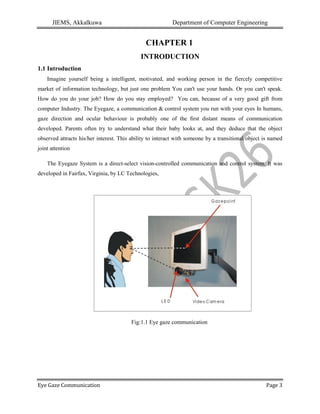 eye gaze | PDF