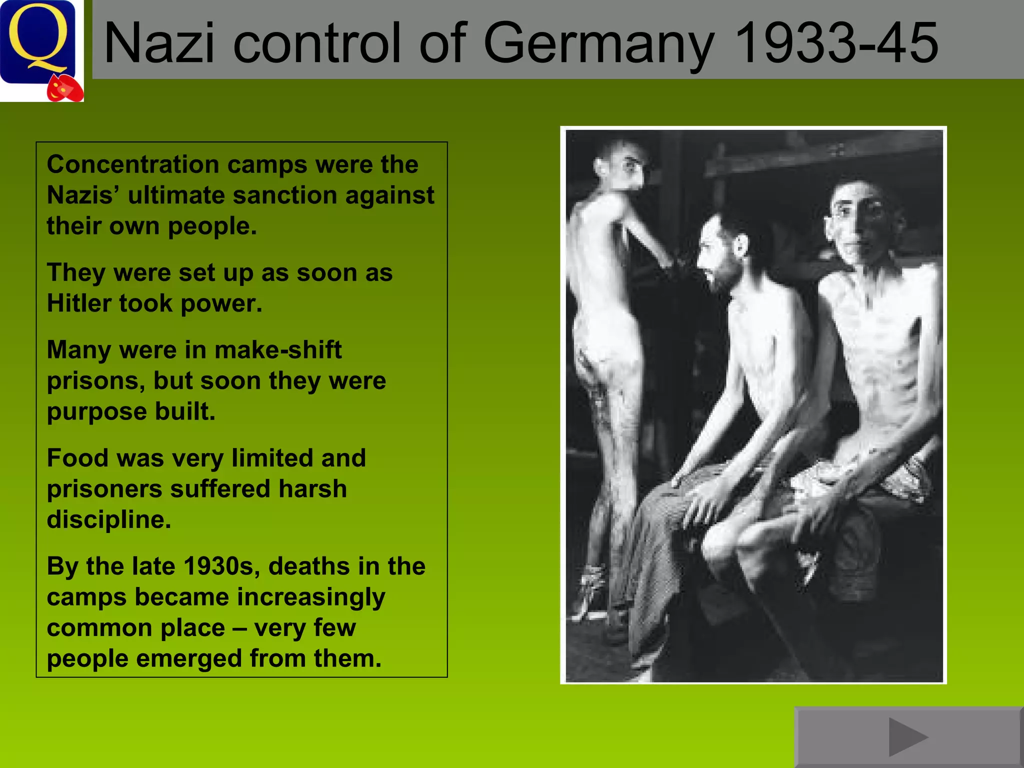 Nazi control in 1933 | PPT
