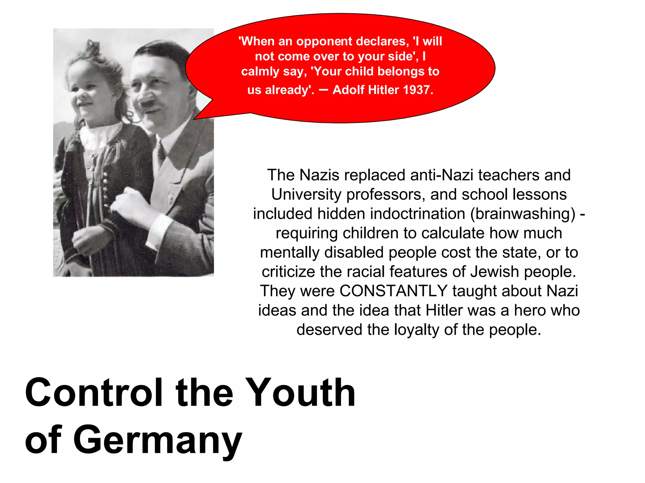 Nazi control of Germany | PPT