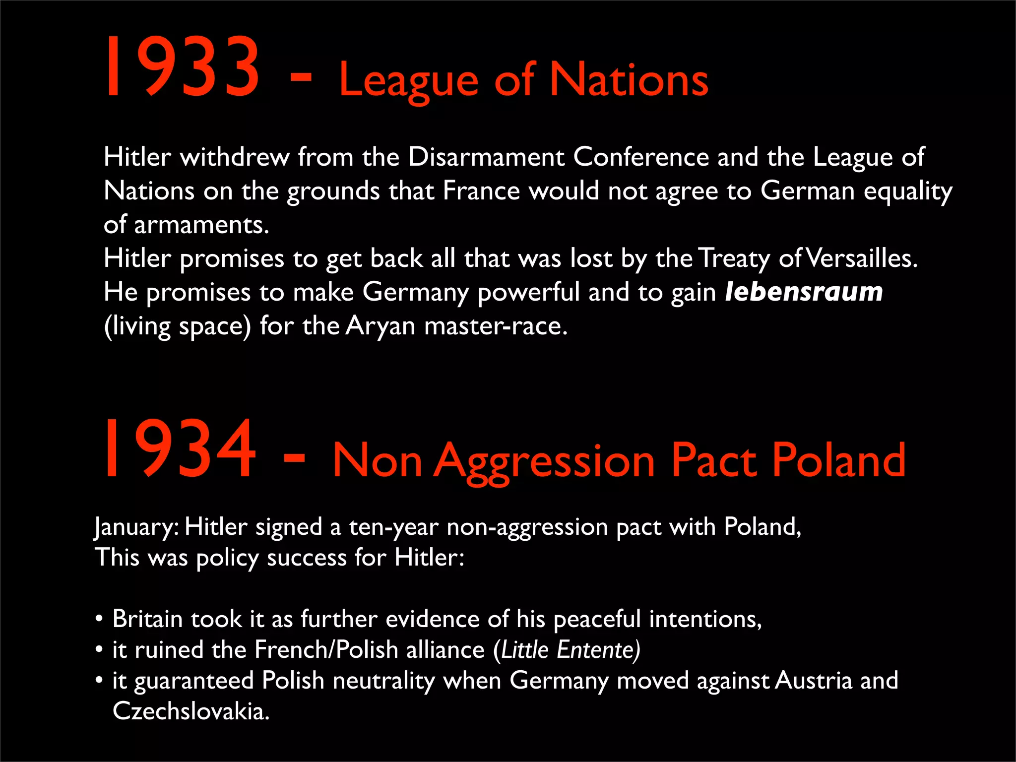 Nazi Foreign Policy | PDF