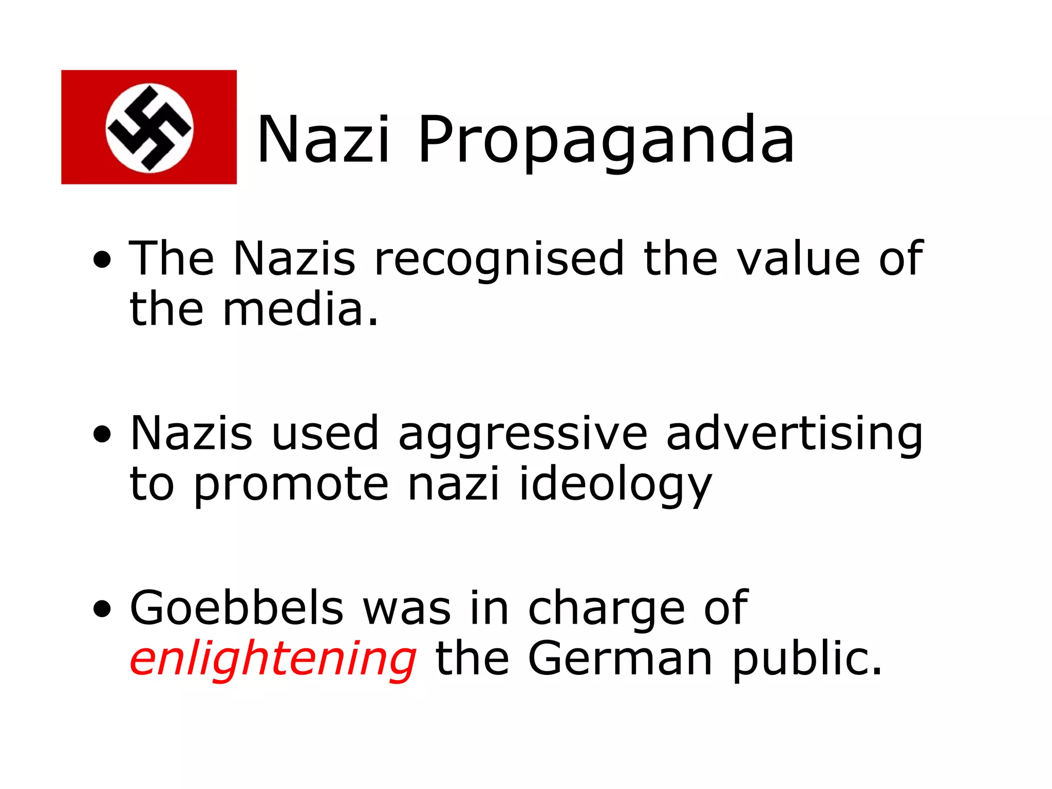 Nazi Propaganda | PPT