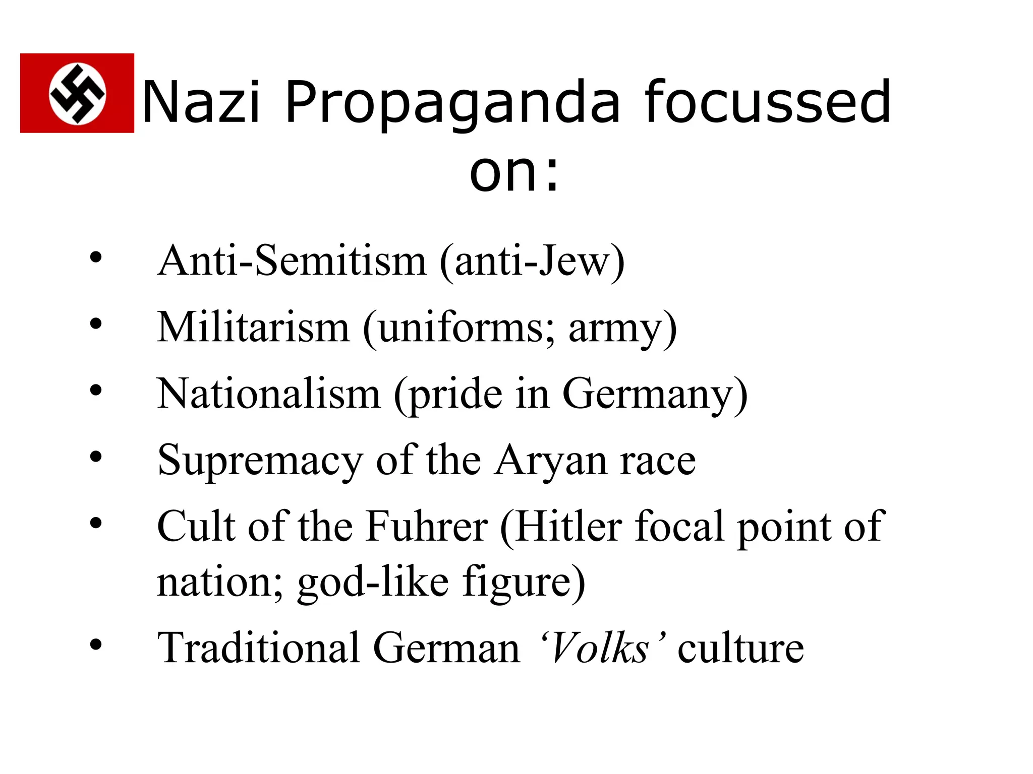 Nazi Propaganda | PPT