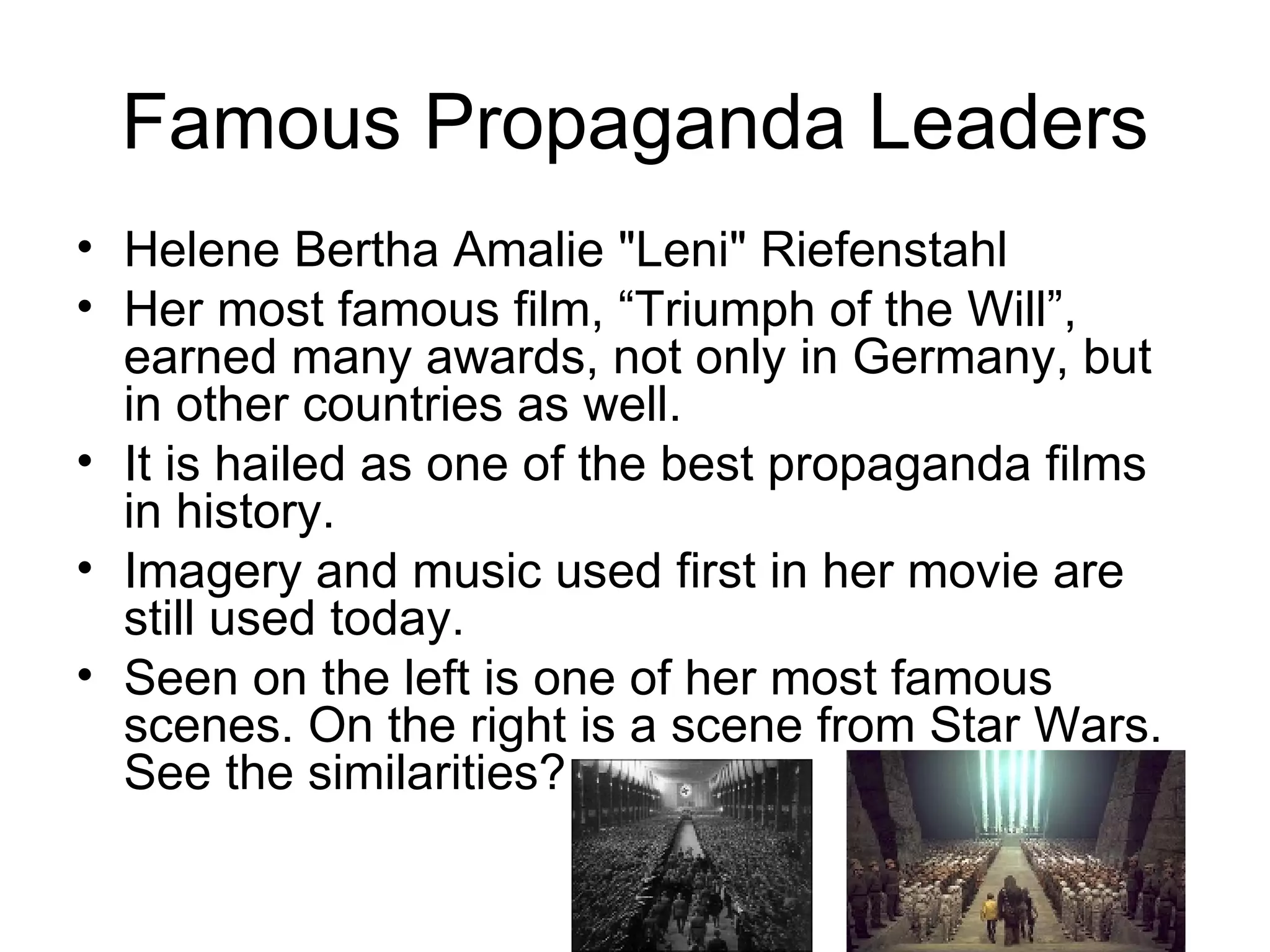 Nazi Propaganda | PPT