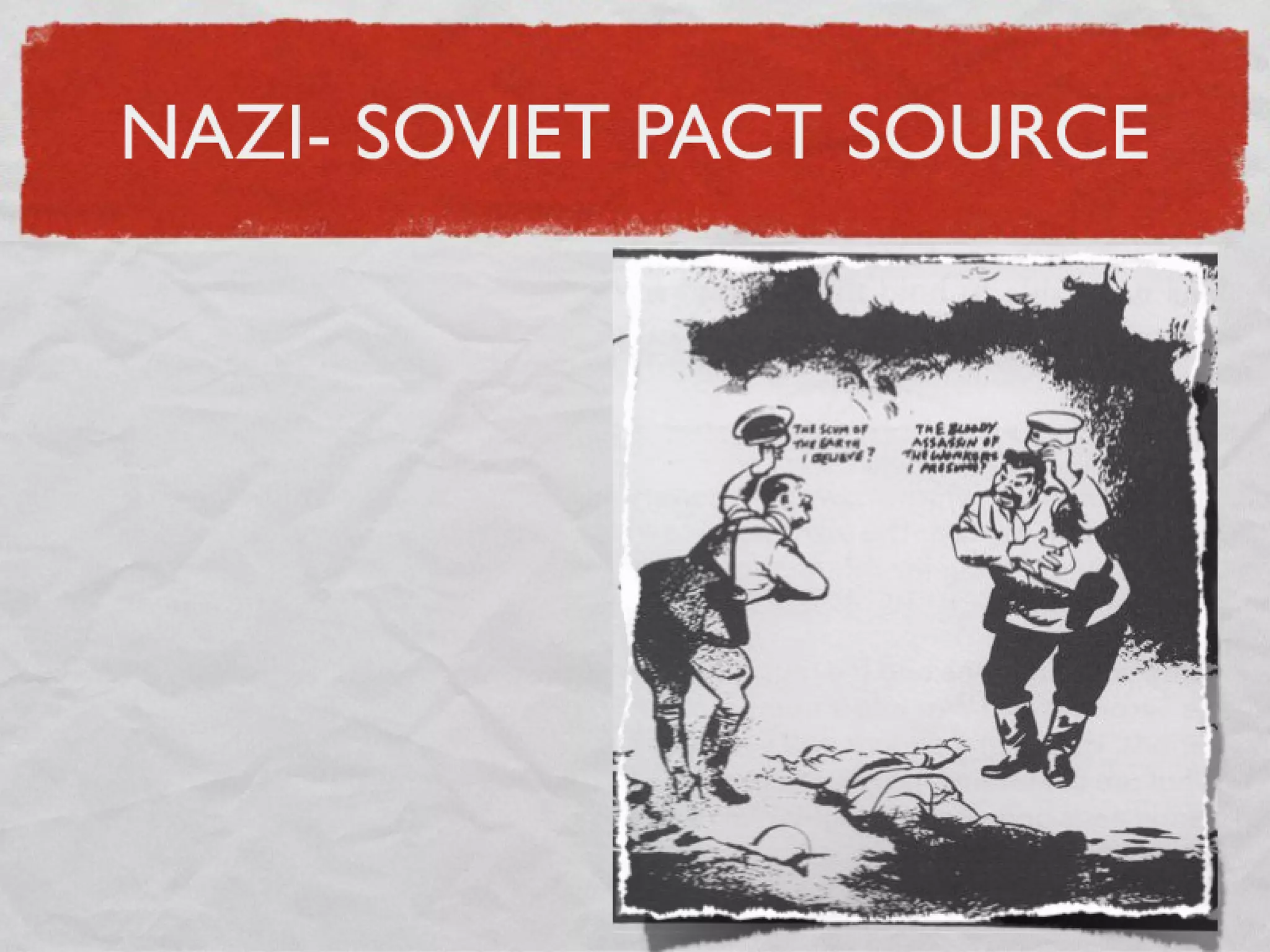 Nazi soviet pact | PPT