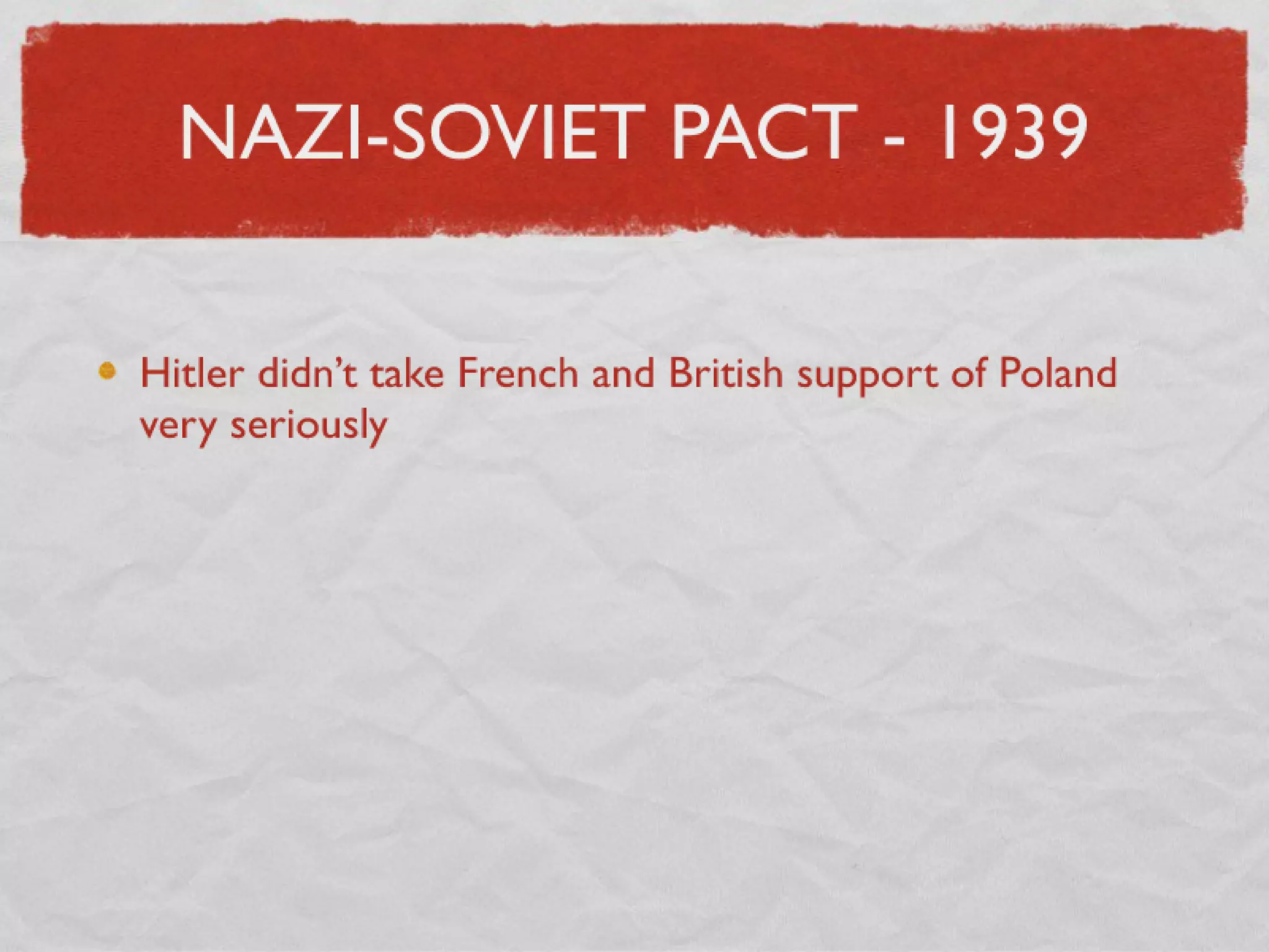 Nazi soviet pact | PDF