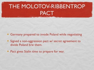 Nazi soviet pact | PPT