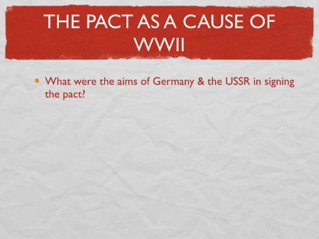 Nazi soviet pact | PDF