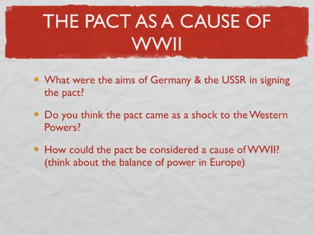 Nazi soviet pact | PDF