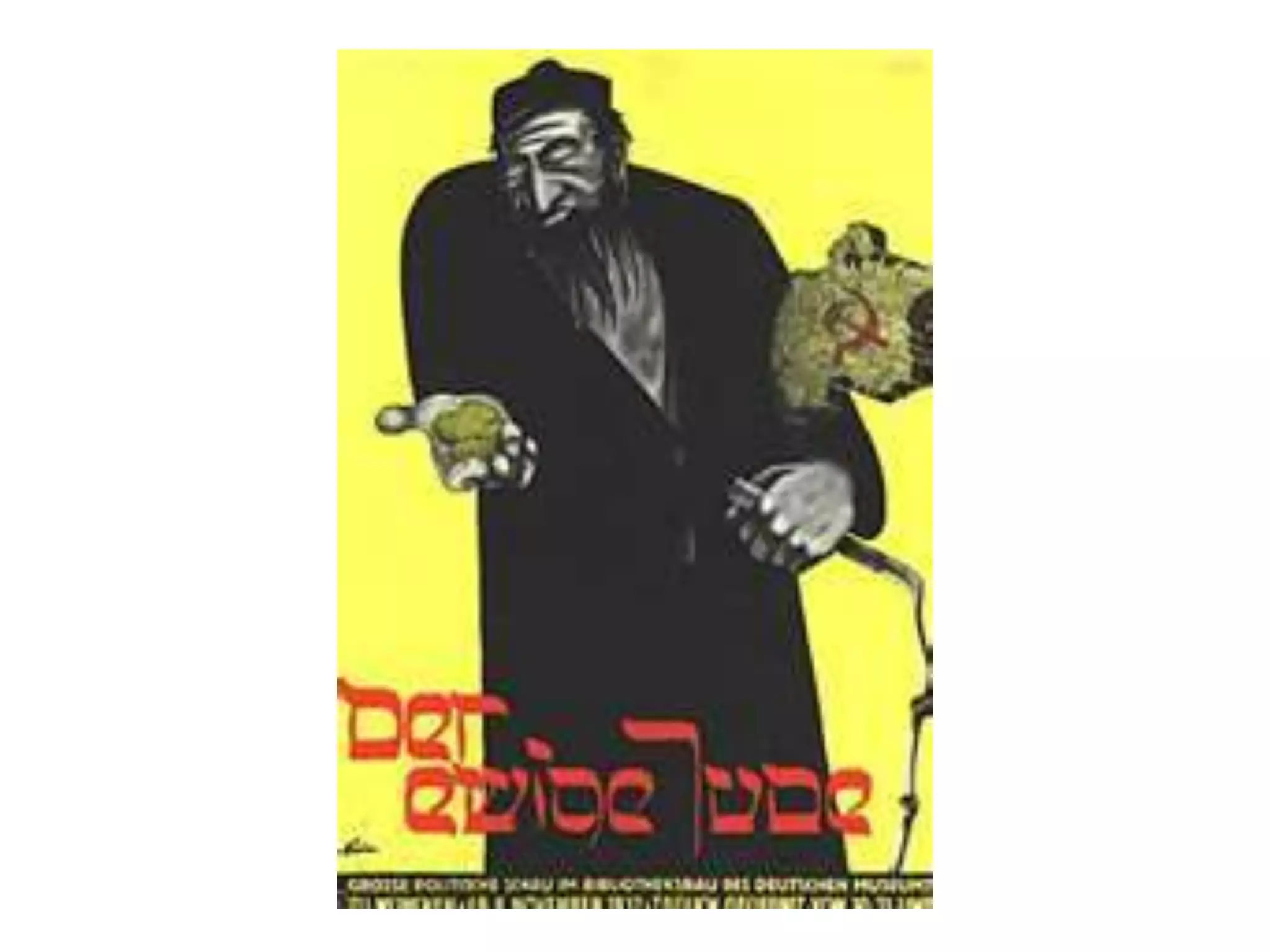 Nazi anti semitic propaganda | PPTX