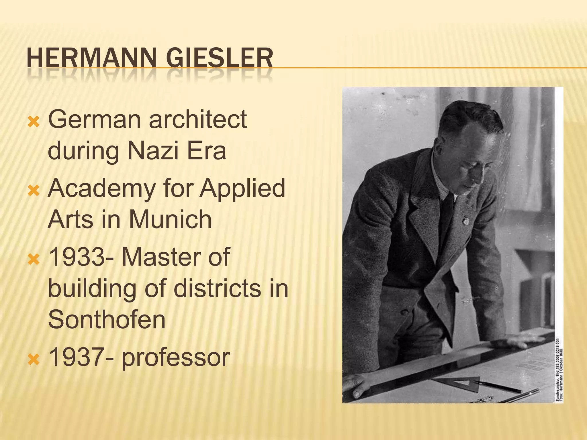 Nazi architecture powerpoint | PPTX