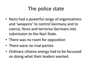 Nazi control | PPTX