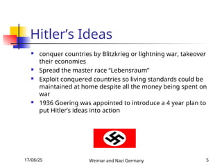 Nazi_Economy_Policy_hitler_rise_leadership | PPT