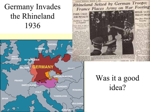 Hitler's foreign policy, Nazi expansion, road to WWII | PPT | Death ...