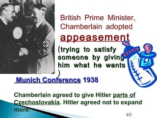 Hitler's foreign policy, Nazi expansion, road to WWII | PPT
