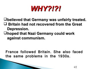 Hitler's foreign policy, Nazi expansion, road to WWII | PPT