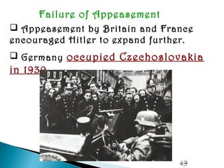 Hitler's foreign policy, Nazi expansion, road to WWII | PPT