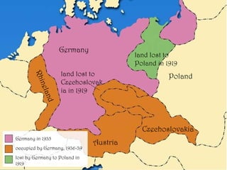 Hitler's foreign policy, Nazi expansion, road to WWII | PPT