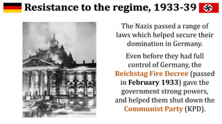 Nazi germany - power of the terror apparatus | PPTX