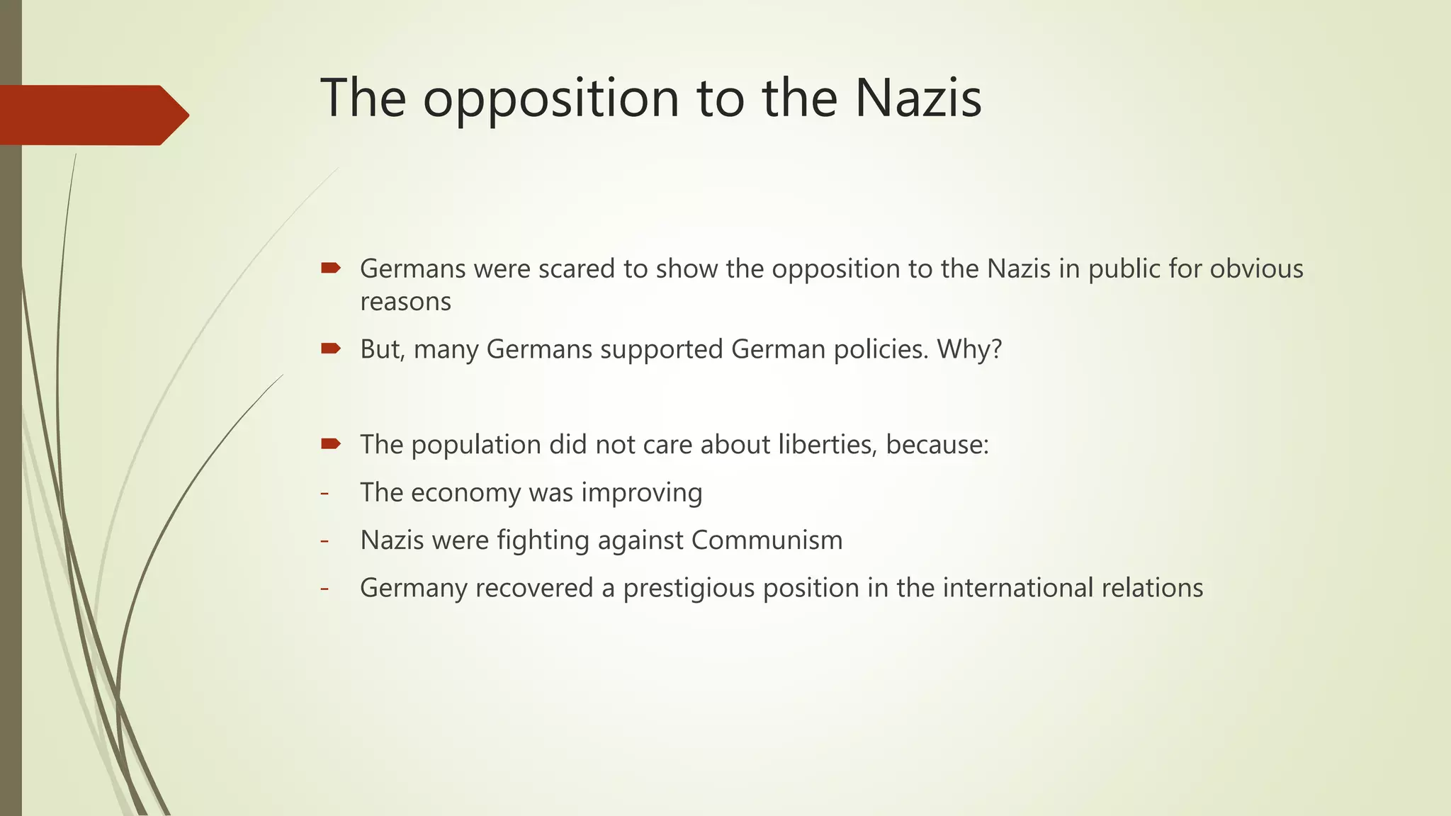 Nazi germany (1933 – 1945) IGCSE | PPTX