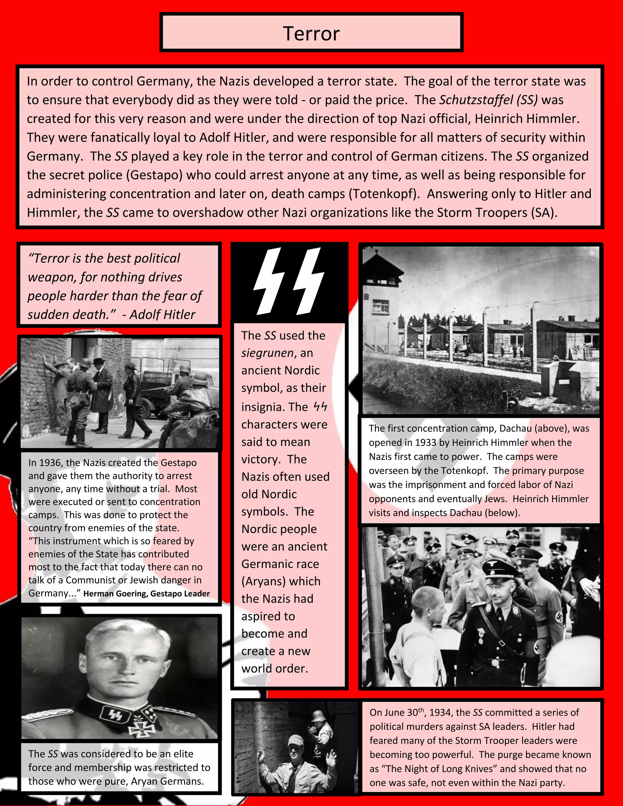 Nazi germany policies information | PDF