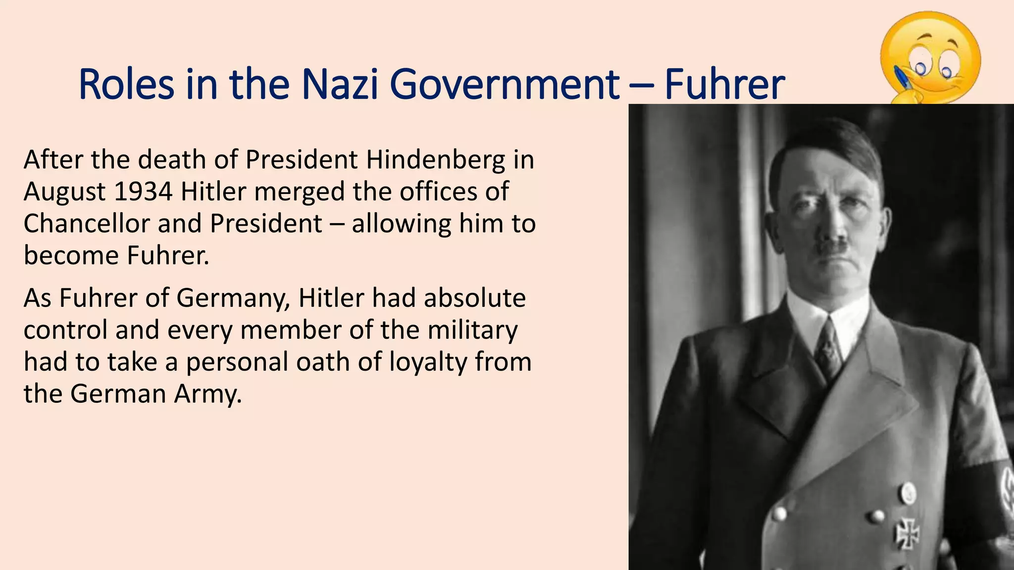 Nazi government | PPT