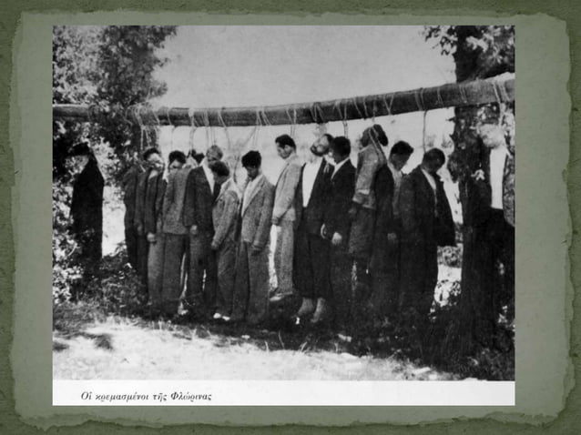 Nazi occupation - Greek resistance 1941-1944 Eθνική Aντίσταση | PPTX