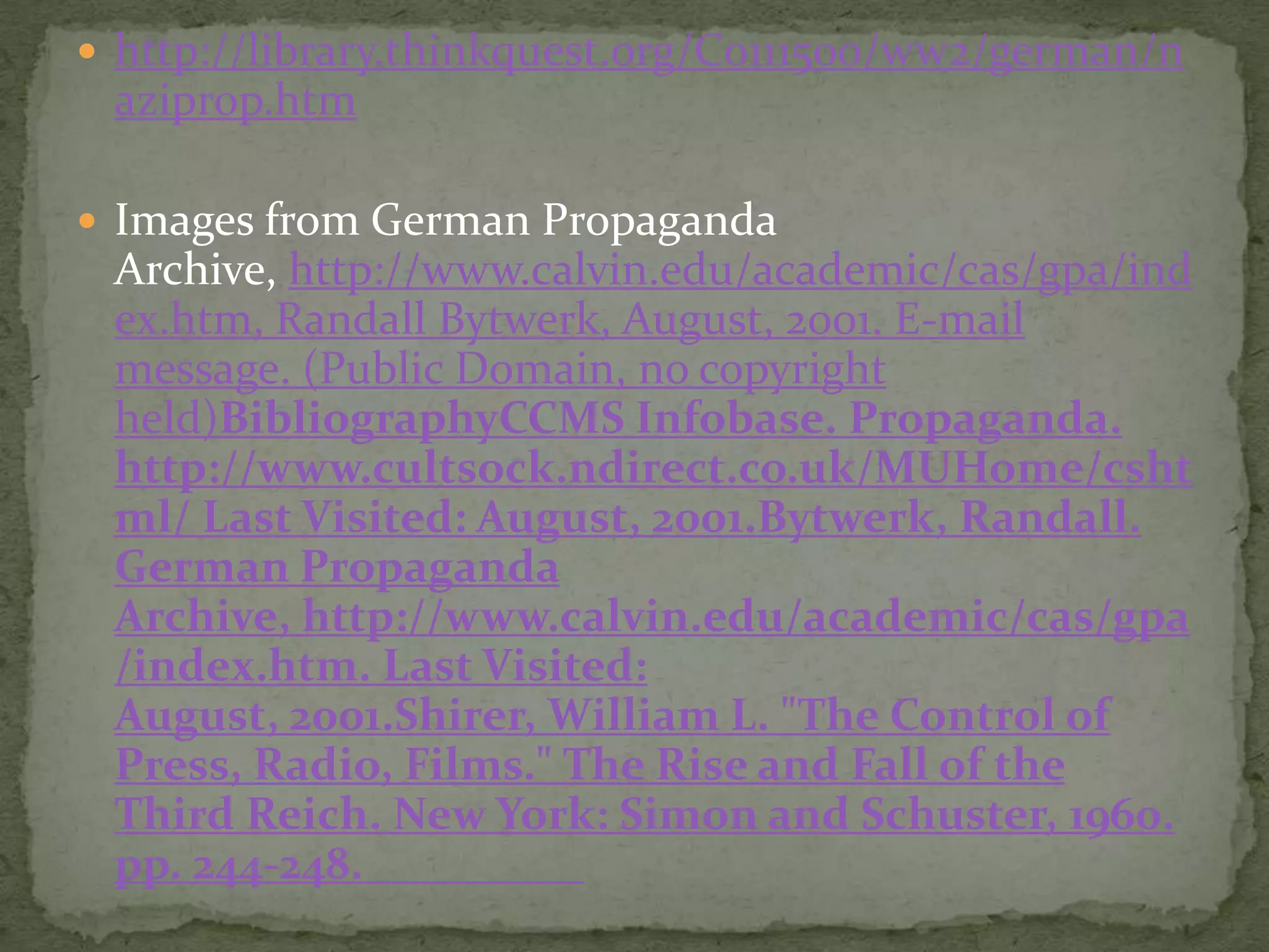 Nazi propaganda | PPTX