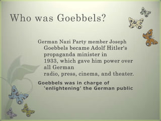 Nazi propaganda | PPTX