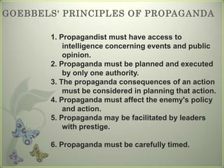 Nazi propaganda | PPTX