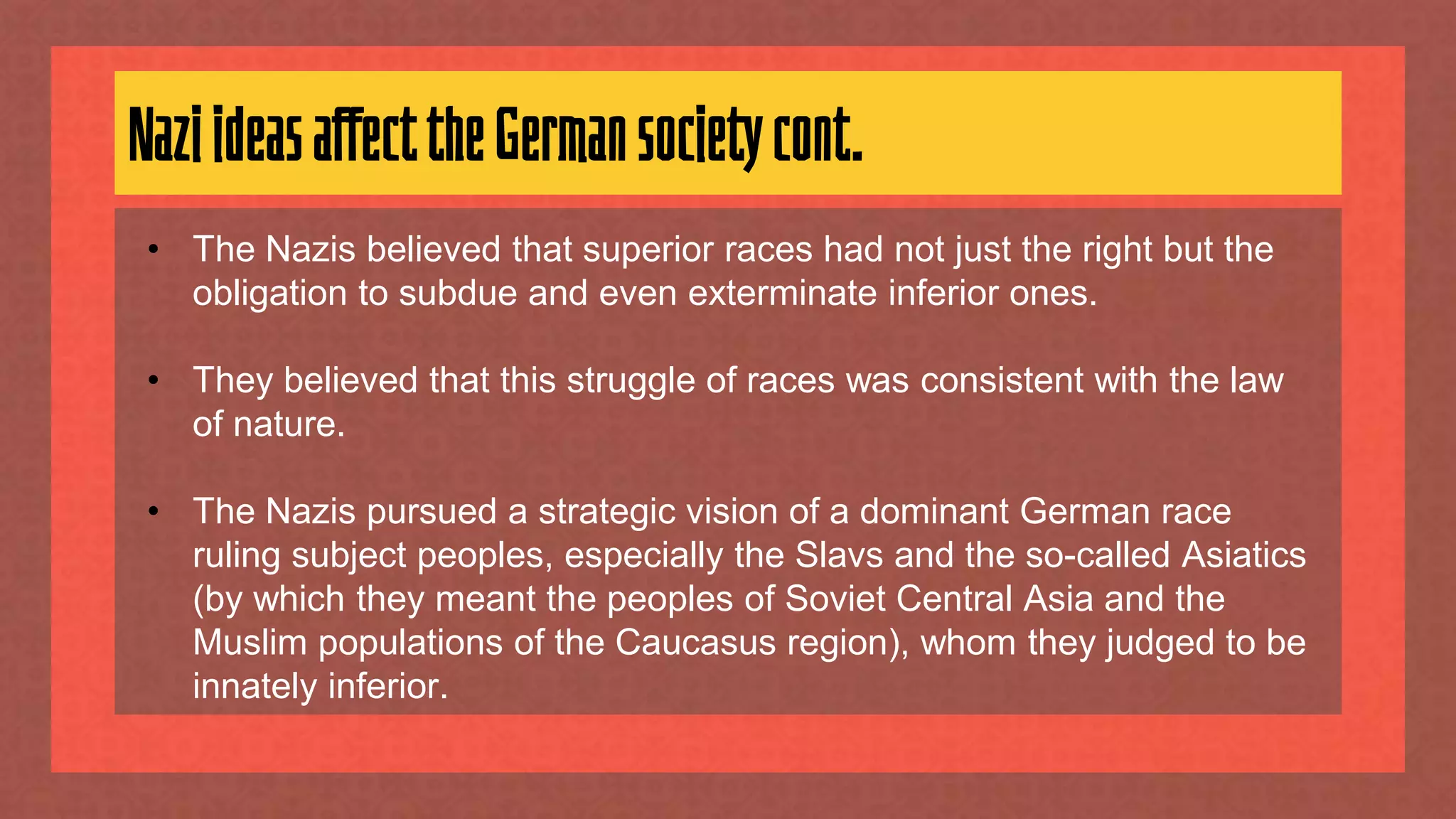 NAZI RACIAL IDEOLOGIES.pptx