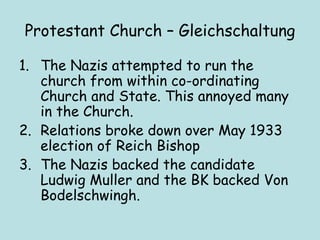 Nazis and the Church | PPT