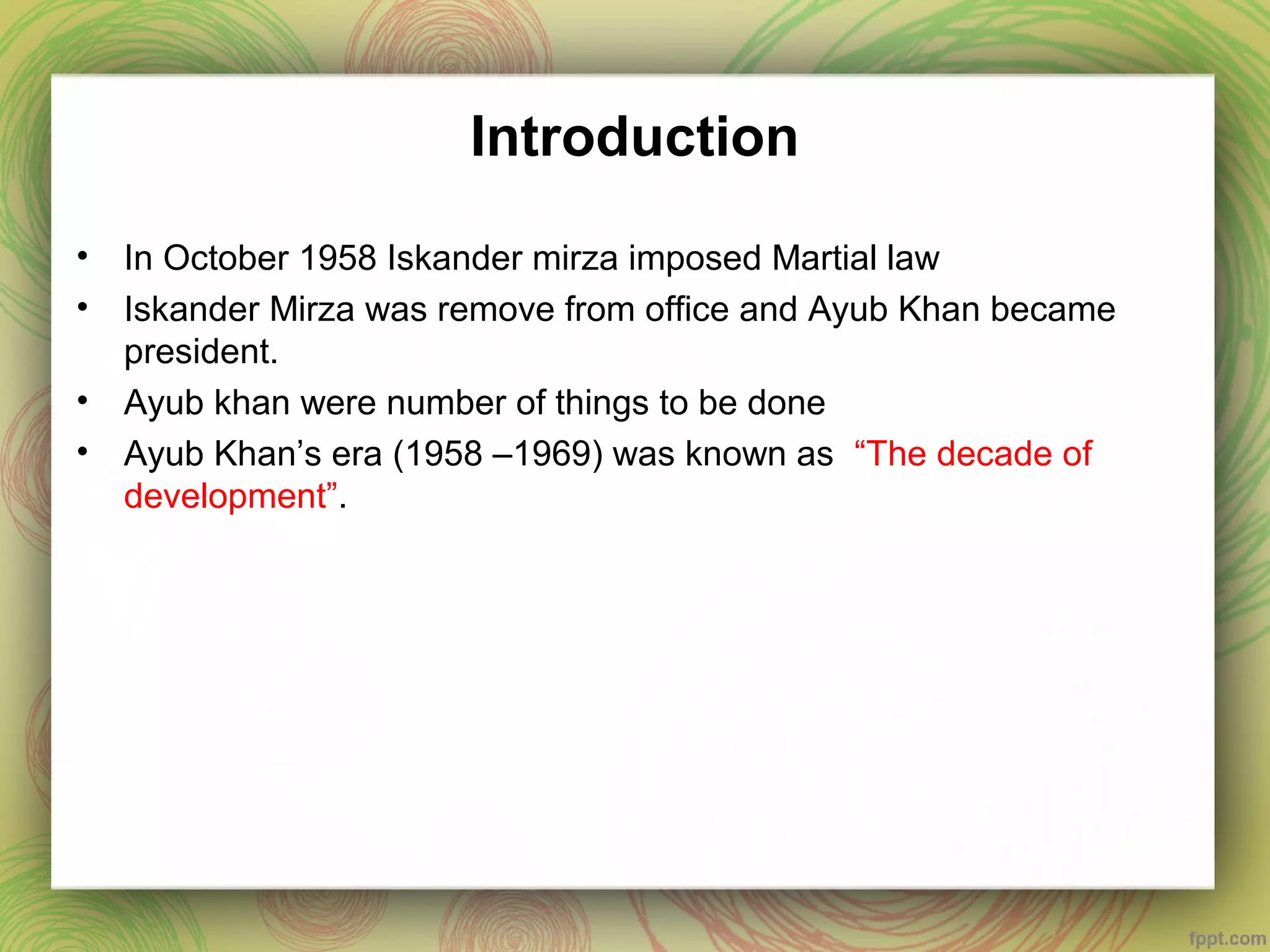 decade of development | PPT