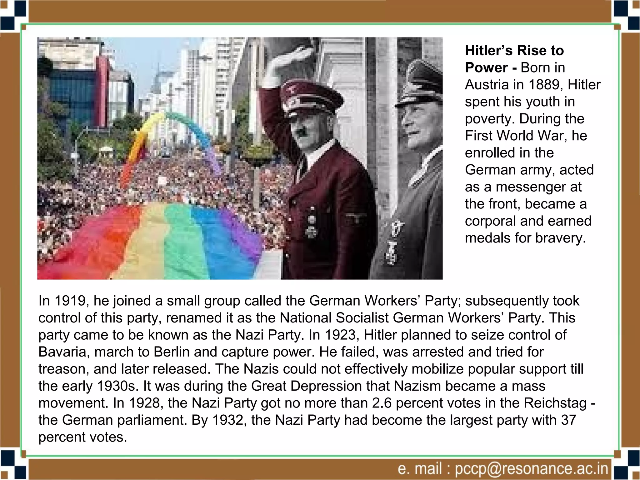 Nazism 121030023250-phpapp02 | PPT