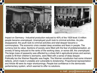 Nazism and the Rise of Hitler | PPSX