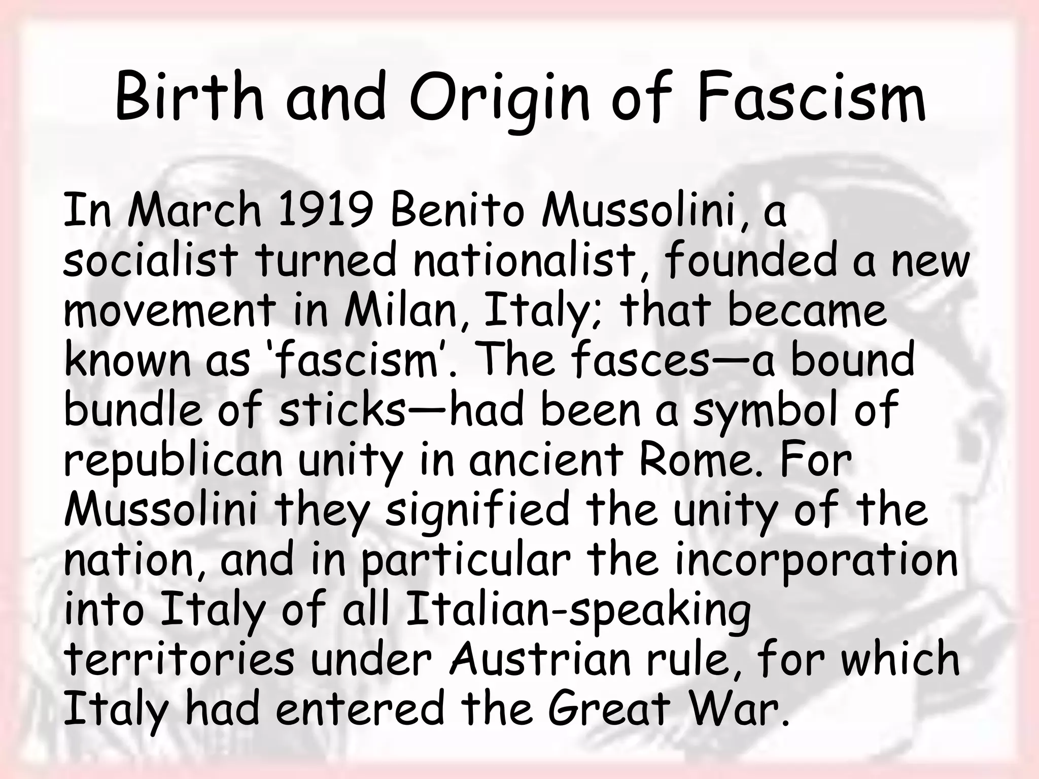 Nazism and fascism | PPTX