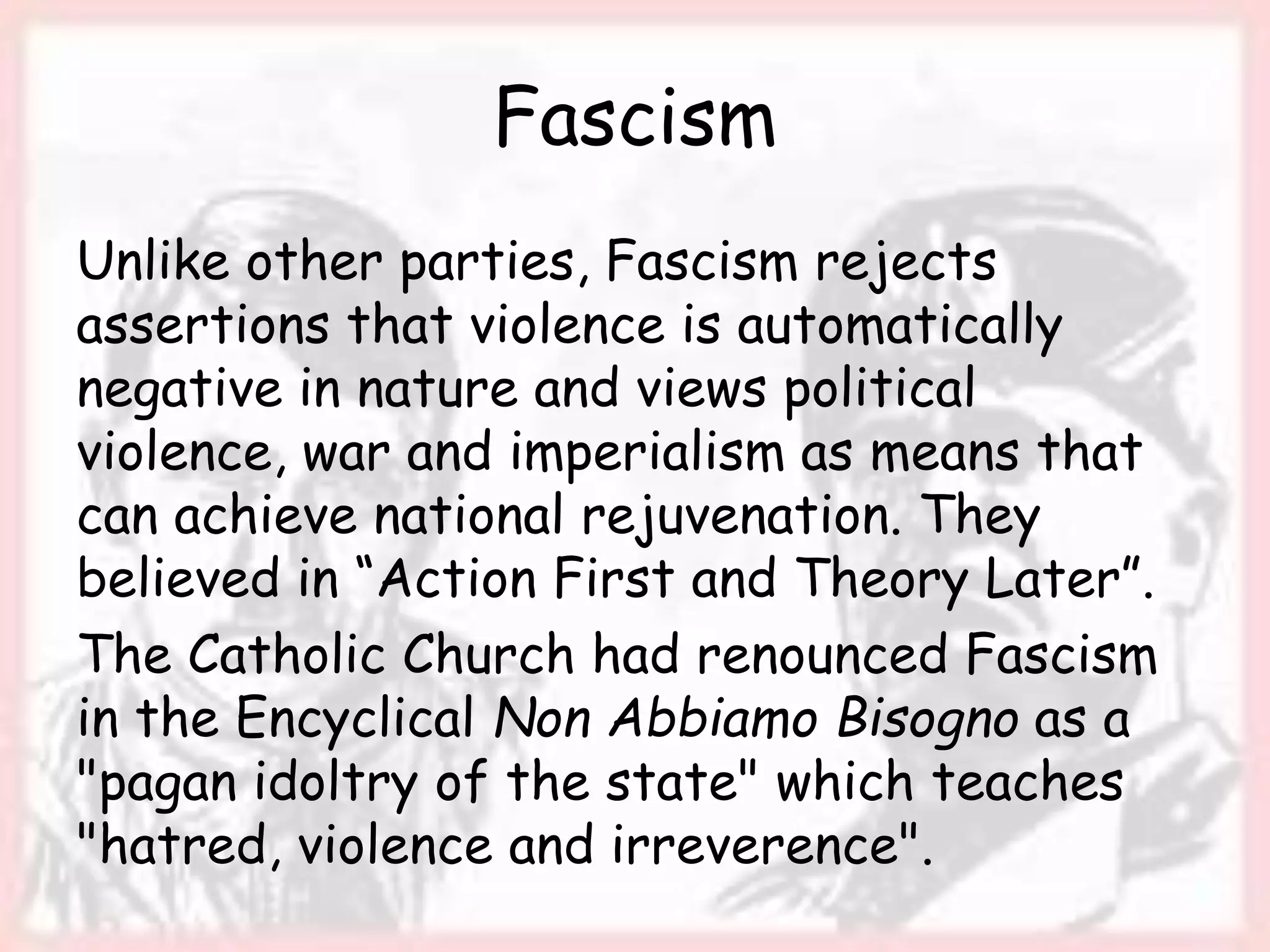 Nazism and fascism | PPTX
